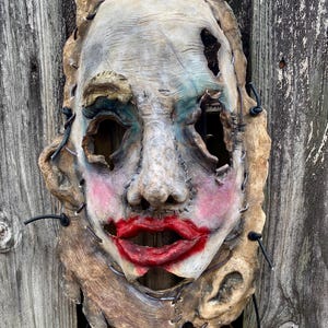 Carved up Latex Half Mask Fake Skin Mask (TCM Pretty Woman Inspired ...