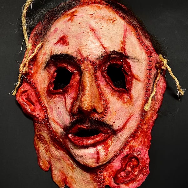 Ed Gein Mask Costume - Etsy UK