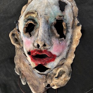 Carved up Latex Half Mask Fake Skin Mask (TCM Pretty Woman Inspired ...