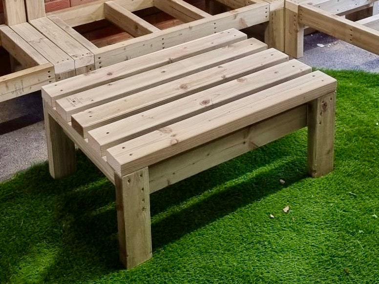 Plan - DIY Wooden Patio Table - Etsy
