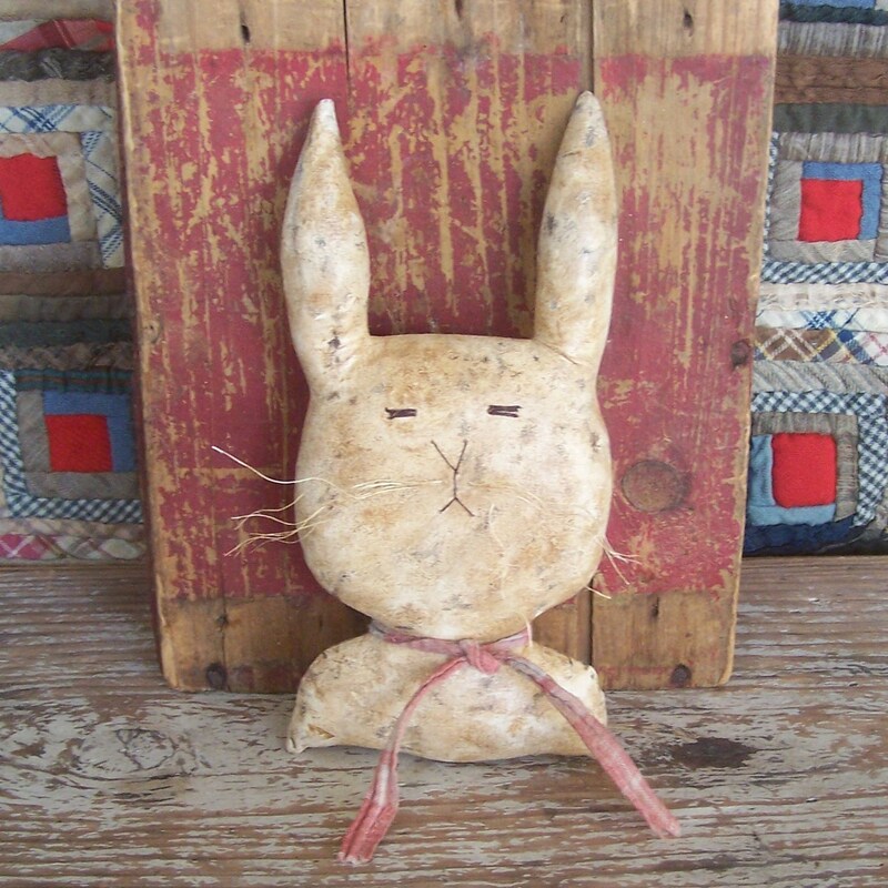 Primitive Rabbit - Etsy