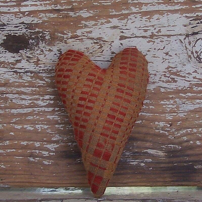 Primitive Hearts - Etsy