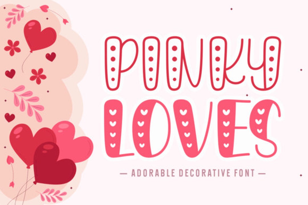 Pinky Loves Font, Handwritten Font, Note Font, Modern Font, Branding ...