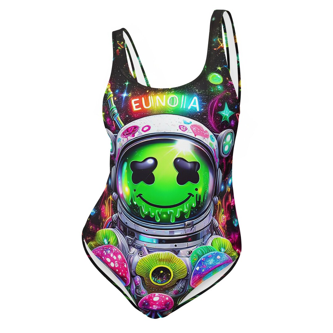 Interstellar Smiles One-piece Swimsuit - Etsy