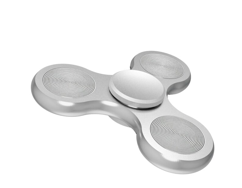 Metal Fidget Spinner for Adults, Fast and Long Spin for Concentration ...