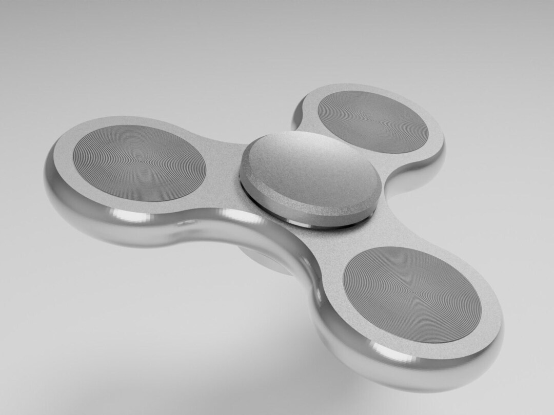 Metal Fidget Spinner for Adults, Fast and Long Spin for Concentration ...