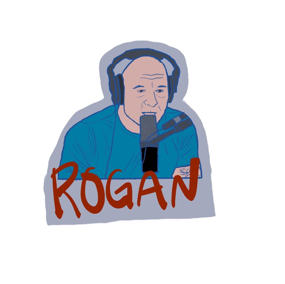 Joe Rogan Die Cut Sticker - Etsy
