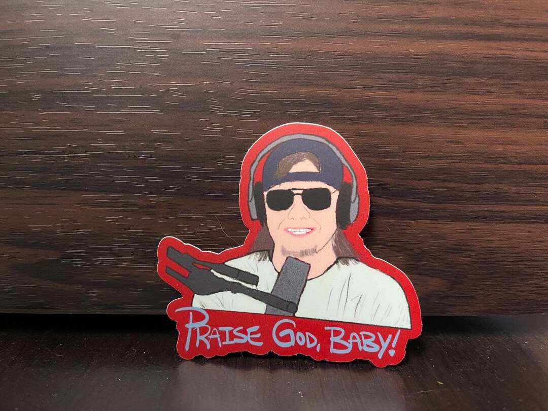 Theo Von Sticker - Etsy