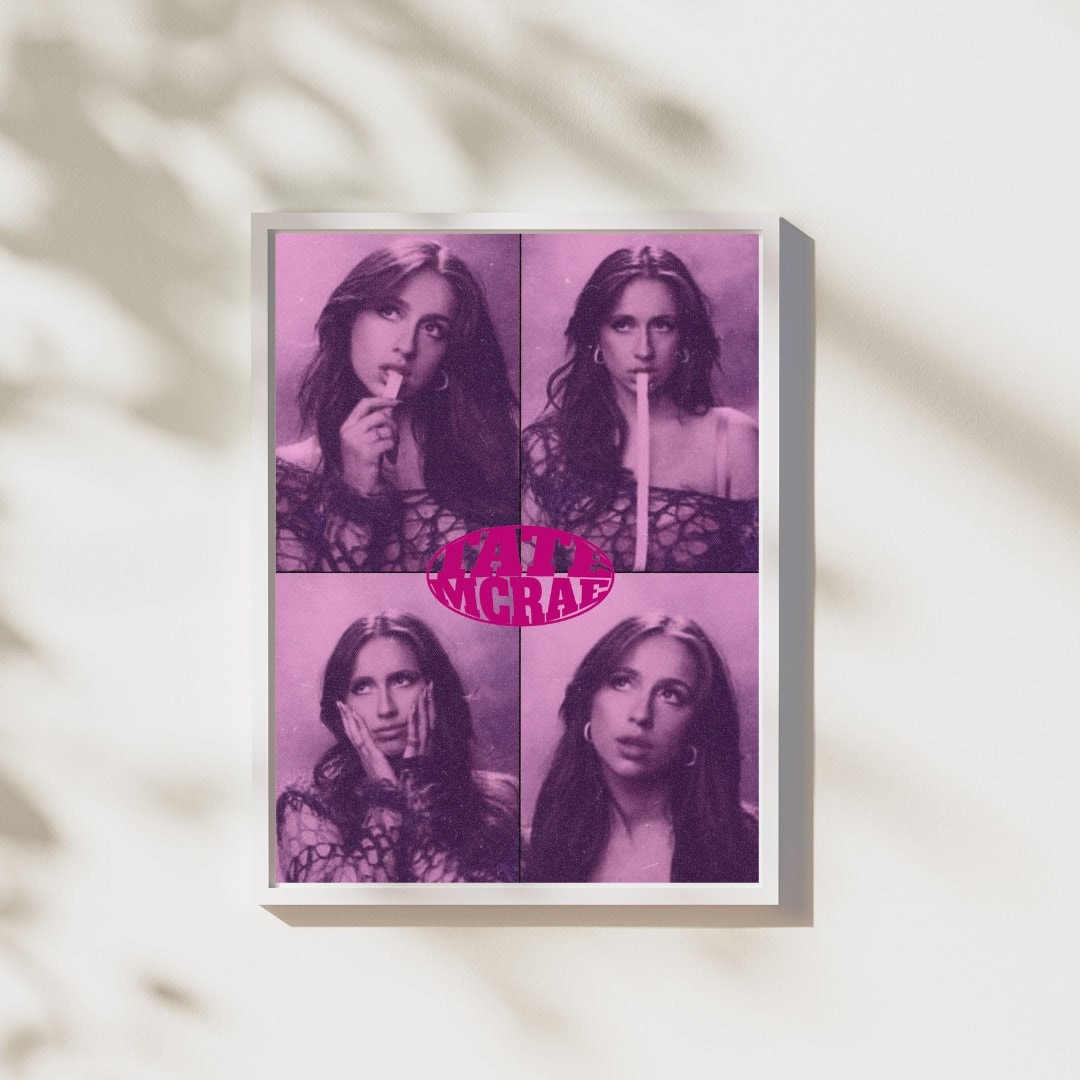 Tate Mcrae Poster DIGITAL DOWNLOAD - Etsy