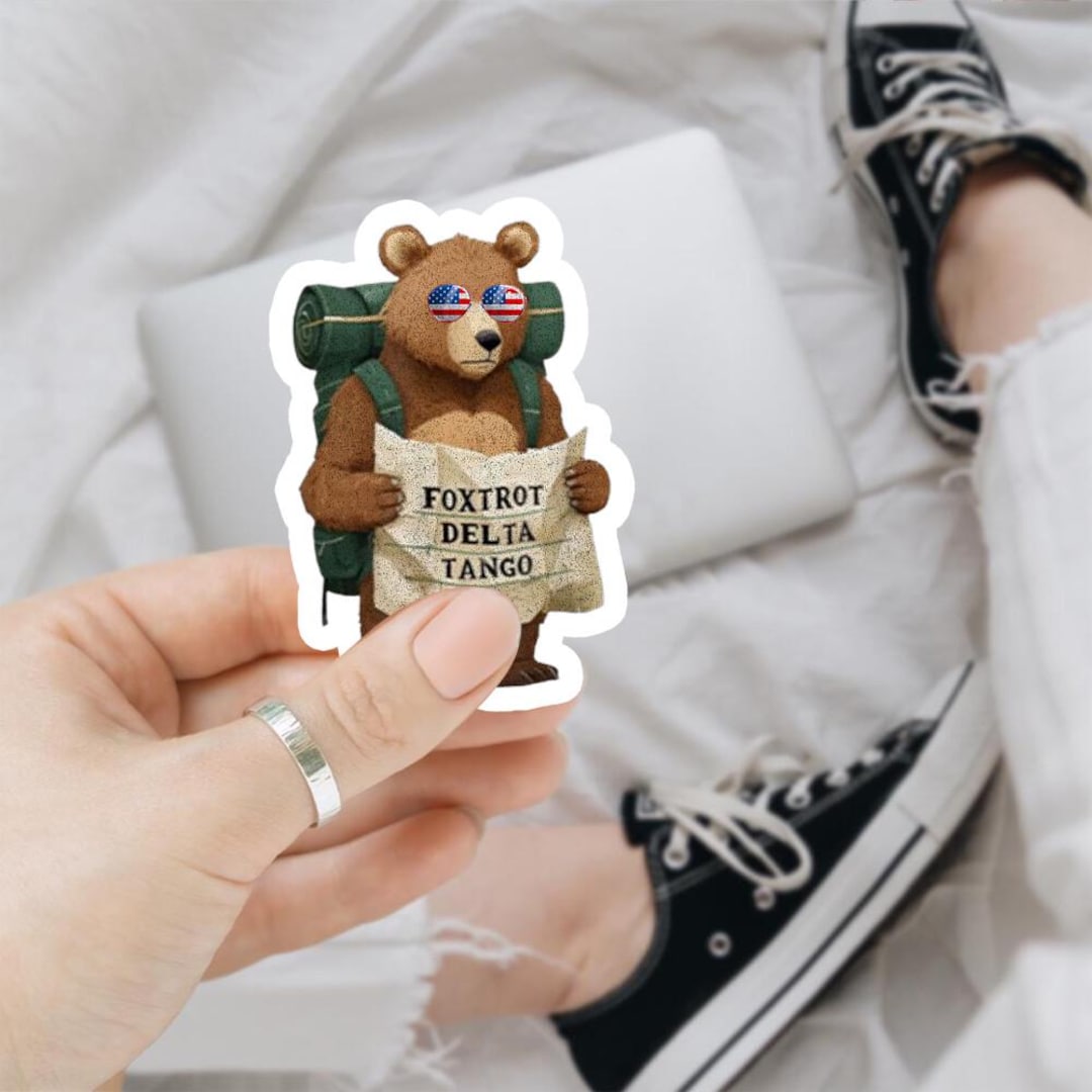 Smokey the Bear Resist Sticker, Bear Resist Sticker, Resist Fascism ...