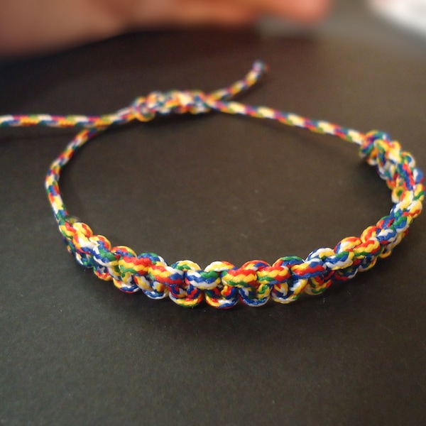 Square Knot Bracelet - Etsy