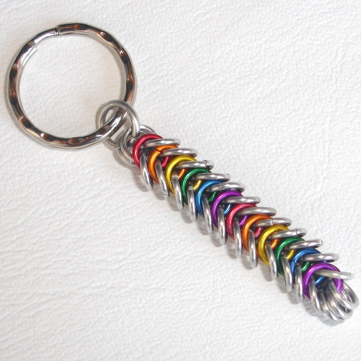 Keychain Rainbow Box Weave - Etsy