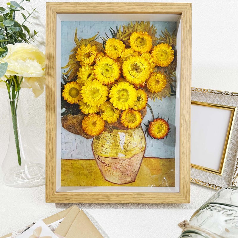 Dried Flowers Picture Frame - Etsy