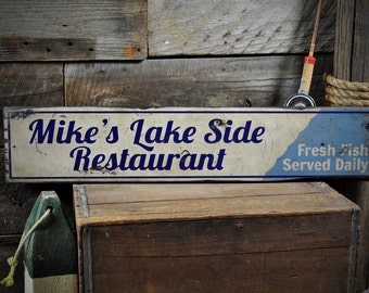 Fish market sign | Etsy