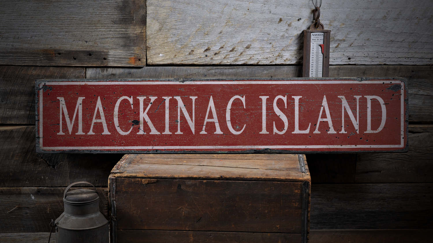 Mackinac Island Sign, Mackinac Sign, Wood Mackinac Sign, Mackinac Decor ...