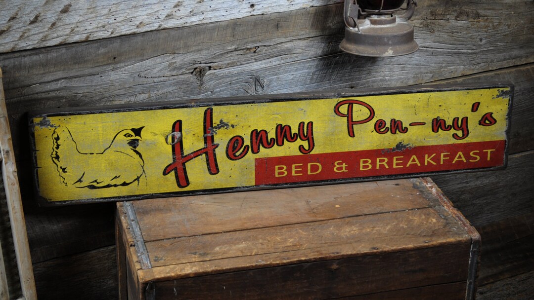 Custom Bed & Breakfast Sign, Bed and Breakfast Sign, Bed and Breakfast ...