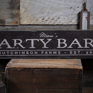 Party Barn Sign, Party Barn Decor, Party Barn Wall Decor, Barn Sign ...