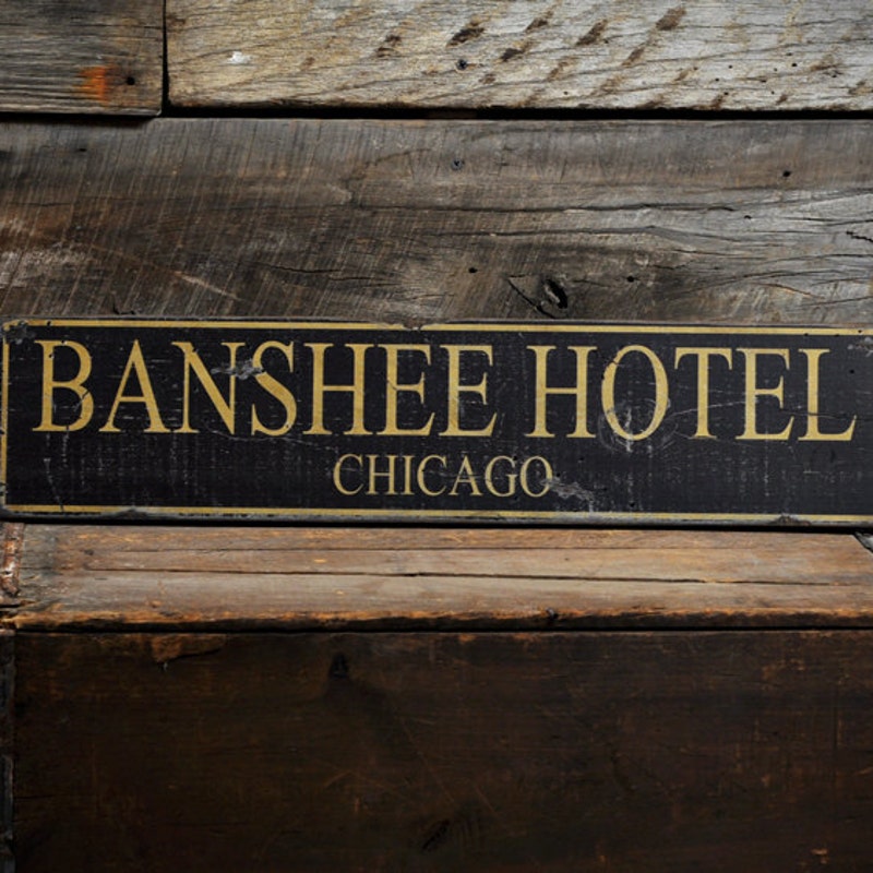 Antique Sign Hotel - Etsy