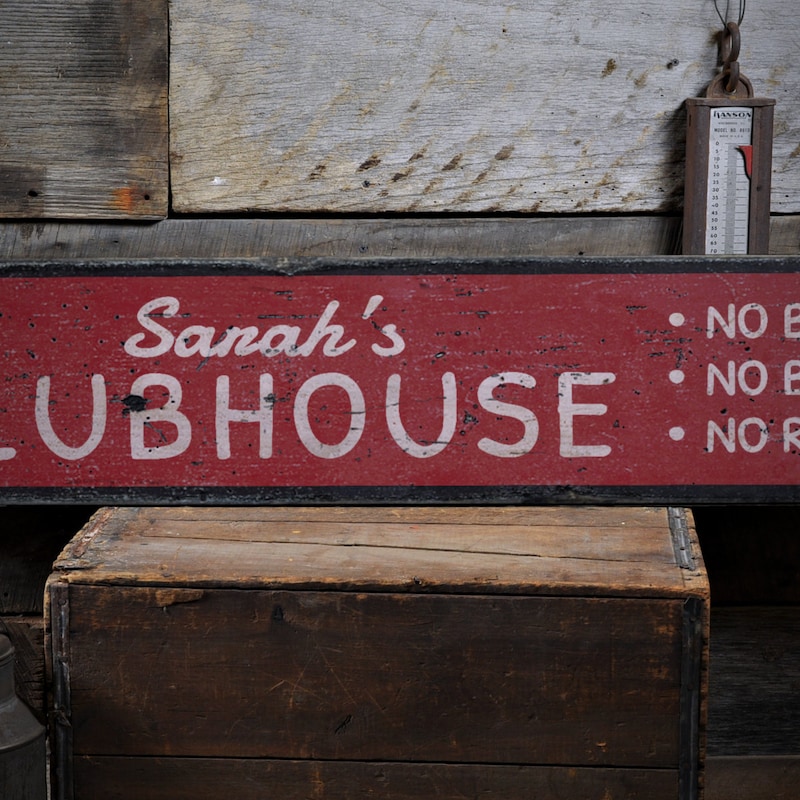 Girls Only Sign - Etsy