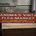 Personalized Flea Market Sign - Primitive Rustic Hand Made Vintage ...