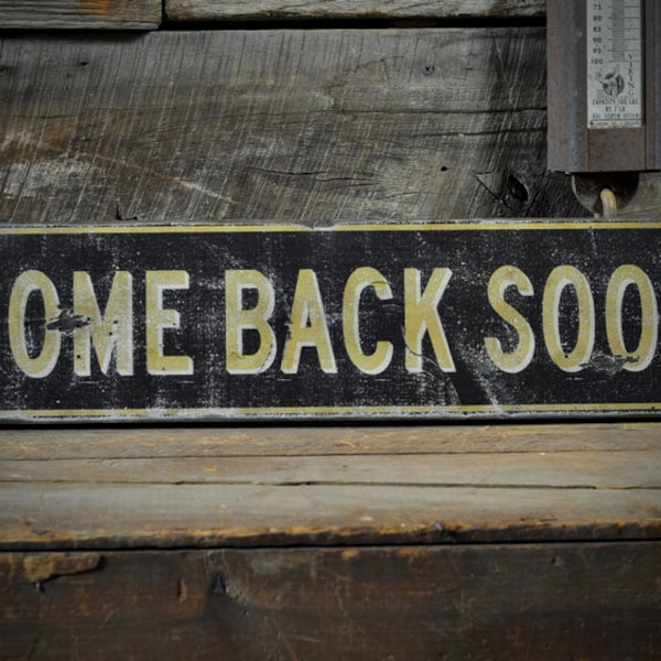 Come Back Soon - Etsy