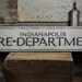 Fire Department Wood Sign, Custom Fire Station Location City Name Sign ...