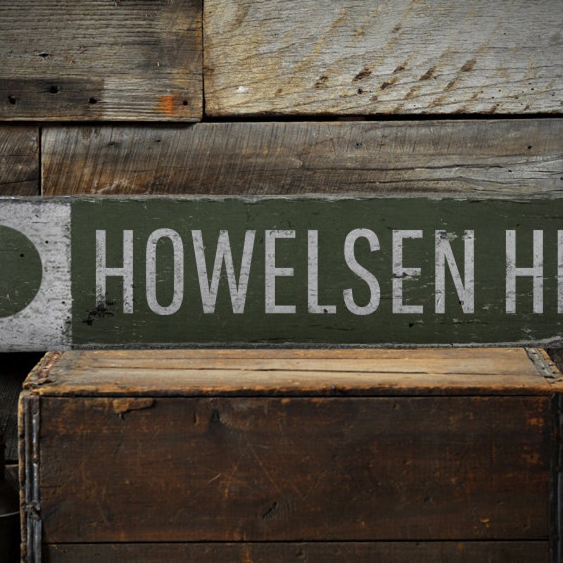 Vintage Wood Sign - Etsy