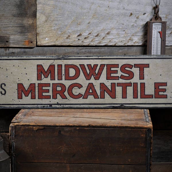 Mercantile Sign - Etsy