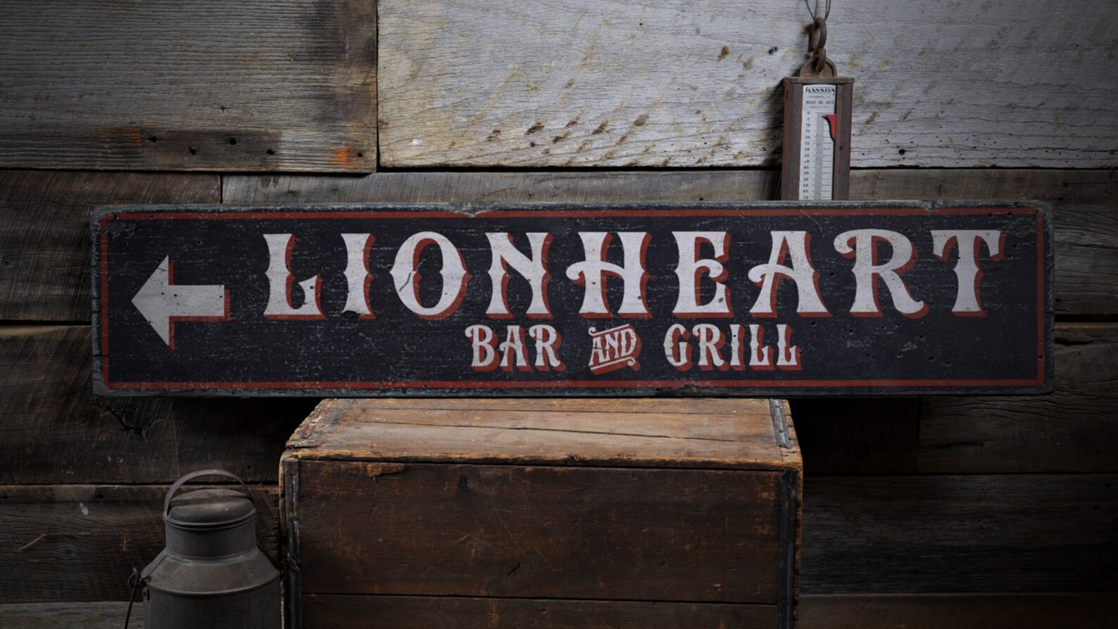 Custom Bar Sign Bar Sign Directional Bar Sign Bar & Grill - Etsy