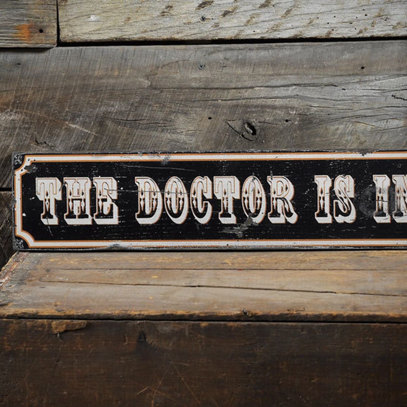 Doctor Door Sign - Etsy