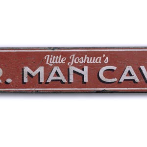 Jr Man Cave Sign, Little Man Cave Sign, Custom Boy Room Sign, Man Cave ...