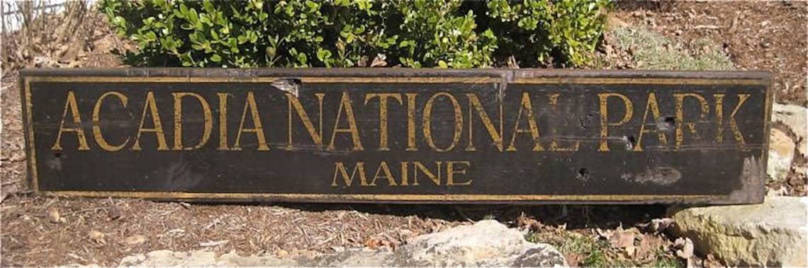 Custom National Park Wood Sign Rustic Hand Made Vintage - Etsy