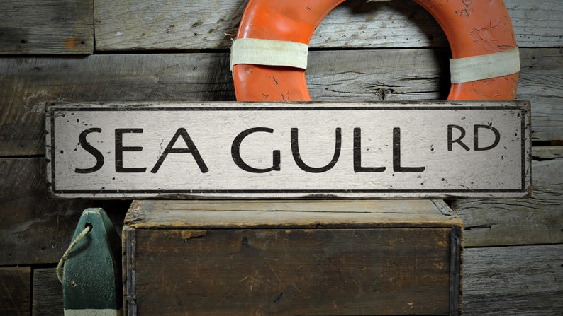 Sea Gull Sign Sea Gull Lover Seagull Decor Sea Gull Gift | Etsy