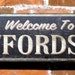 Custom Welcome to City, City Decor, Old City Limit Sign, Town Decor ...