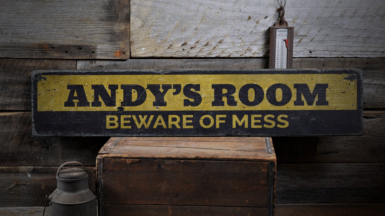 Beware of Mess Wood Sign Kid Room Decor Boys Room Sign - Etsy