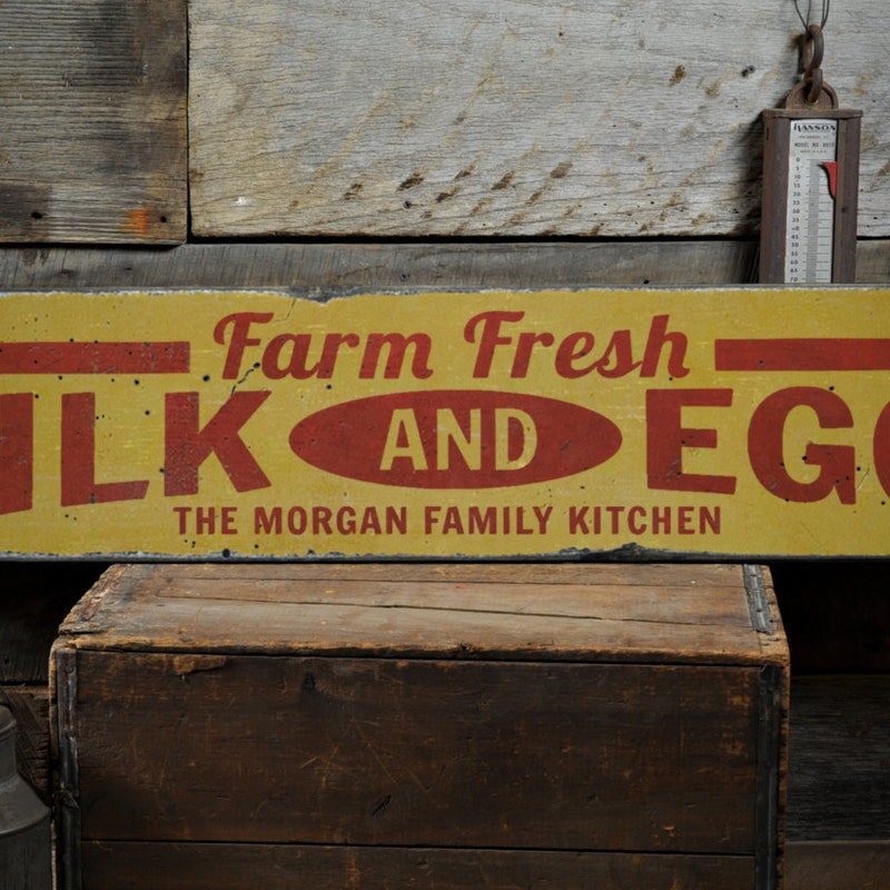 Vintage Farm Sign - Etsy
