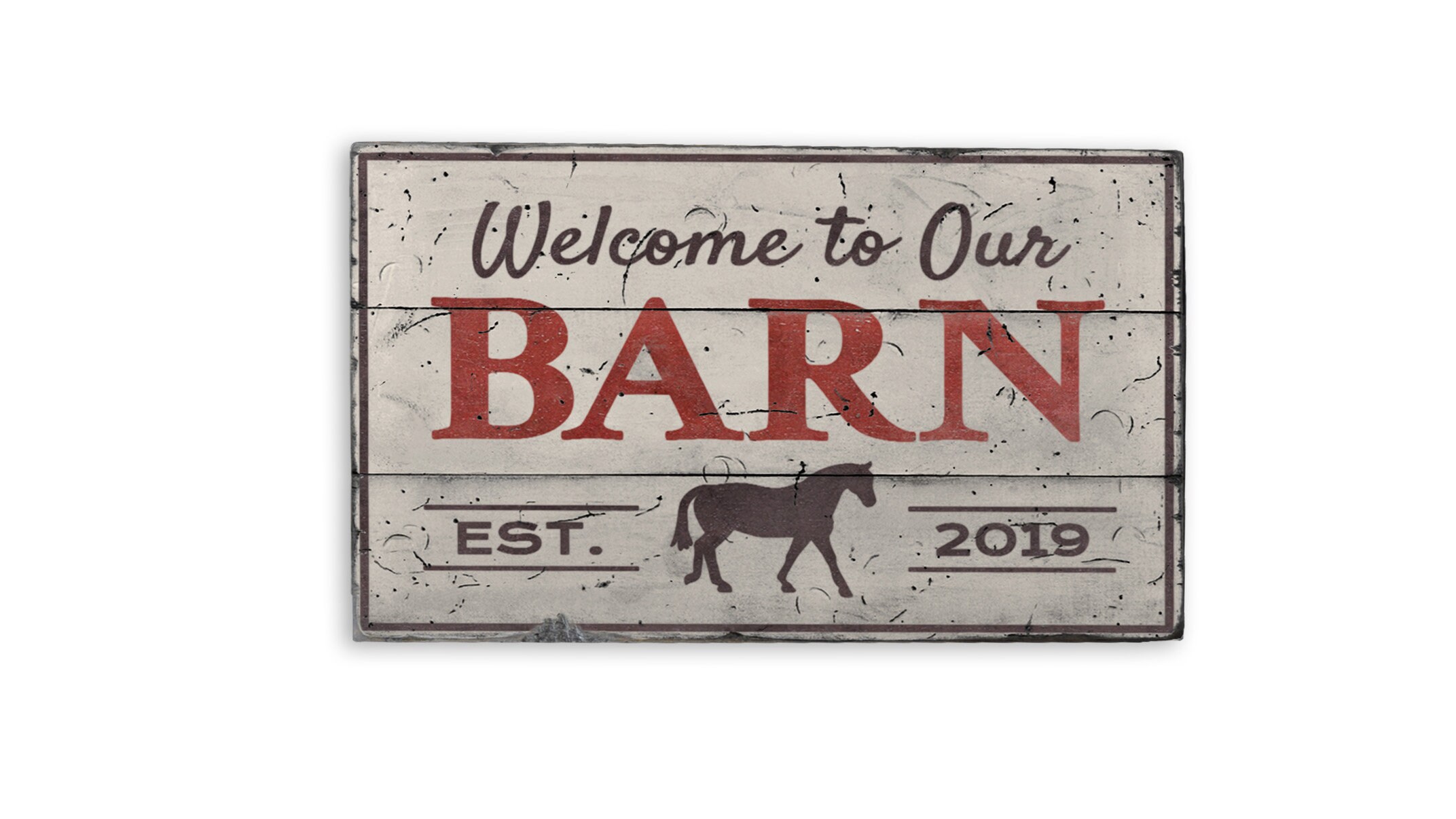 Barn Welcome Sign, Barn Entryway Sign, Farmhouse Entry Sign, Old Style ...
