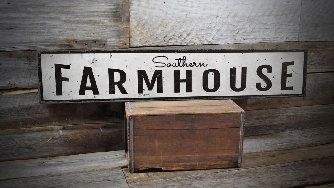 Southern Farmhouse Sign, Farmhouse Style Decor, Southern Wood Sign ...