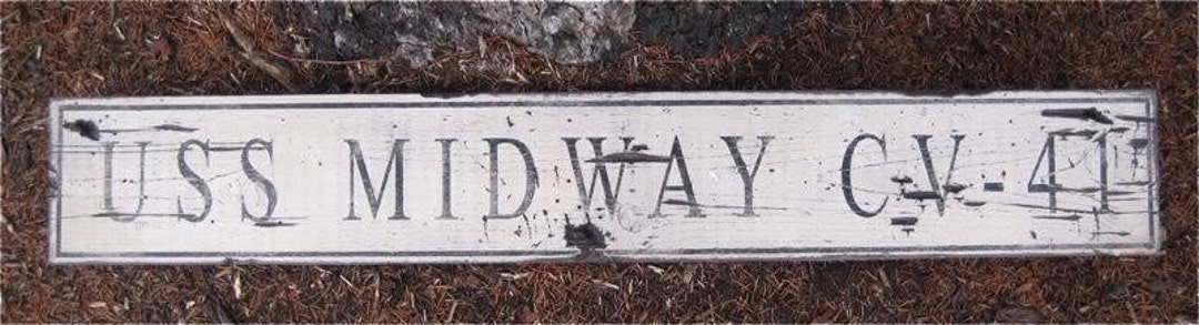 Personalized Naval Ship Wood Sign - Rustic Hand Made Vintage Wooden ...