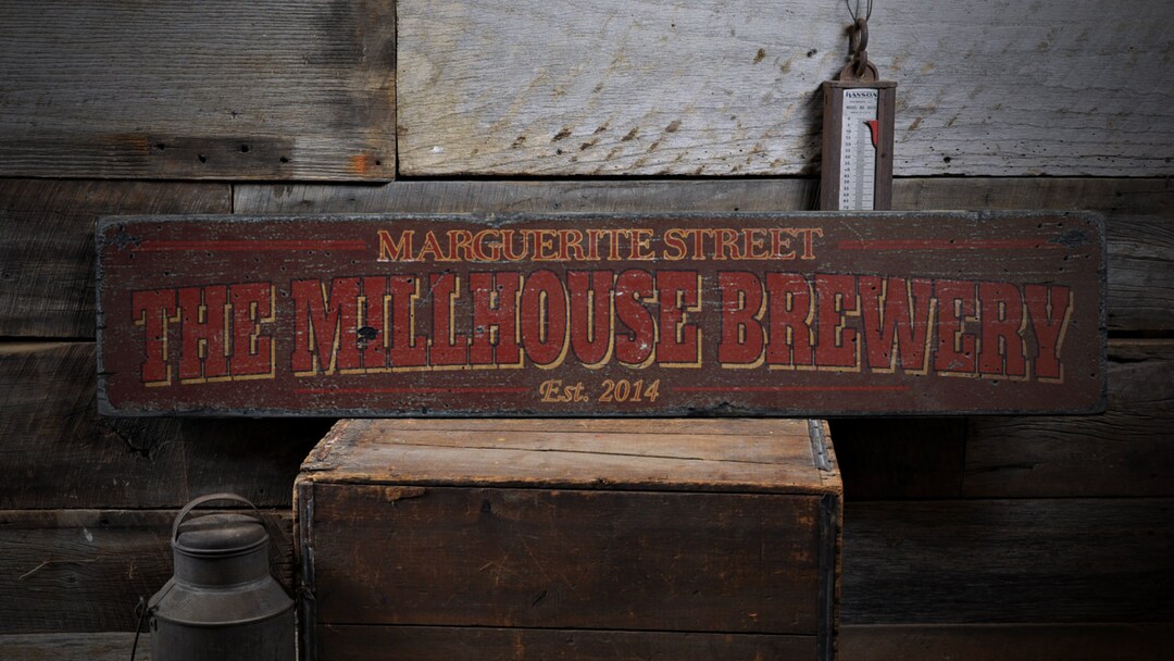 Custom Brewery Sign, Brew House Sign, Home Brew Sign, Home Bar Sign ...