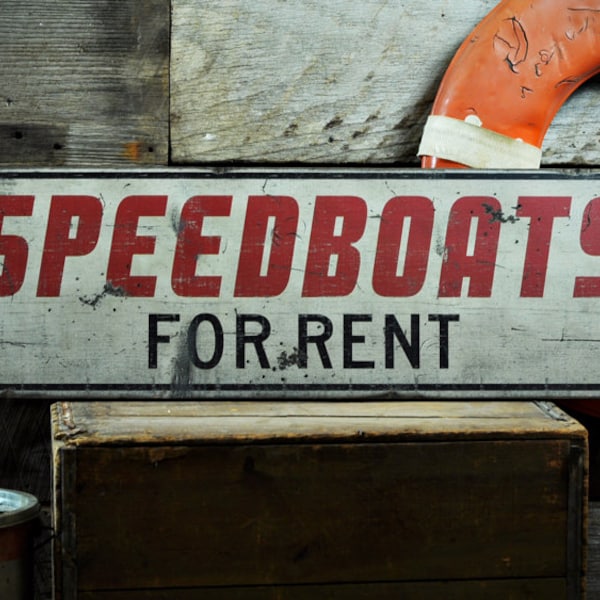 Speedboat - Etsy