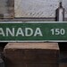 Canada Sign, City Distance Sign, Custom City Sign, City Arrow Sign ...