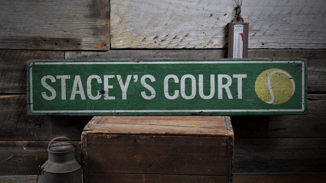 Tennis Player Wood Sign, Rustic Tennis Decor, Tennis Lover, Tennis ...