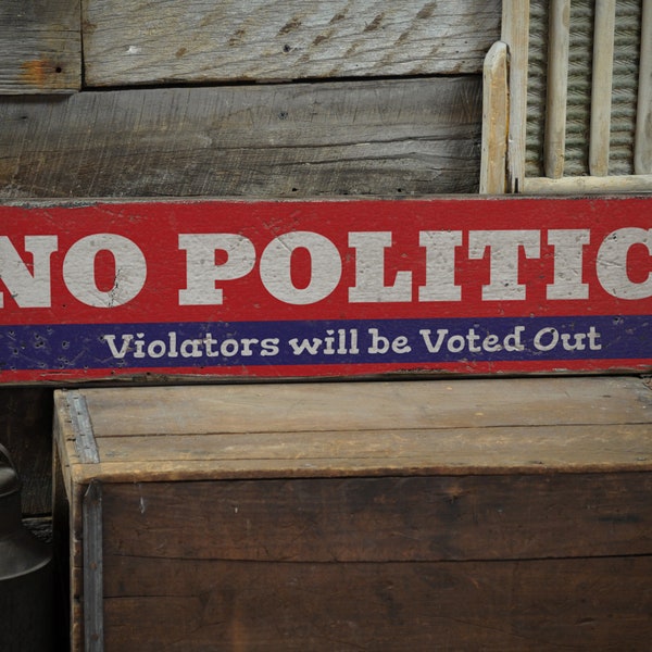 No Politics Signs - Etsy