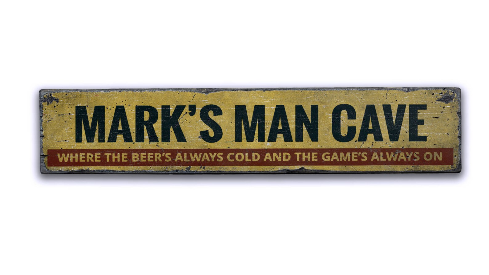 Man Cave Saying Sign Man Phrase Sign Beer Lover Gift Man - Etsy