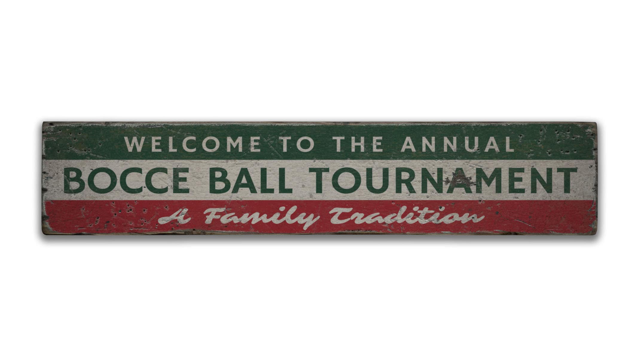 Bocce Tournament Sign, Bocce Ball Room Wood Sign, Bocce Sign, Game Room ...