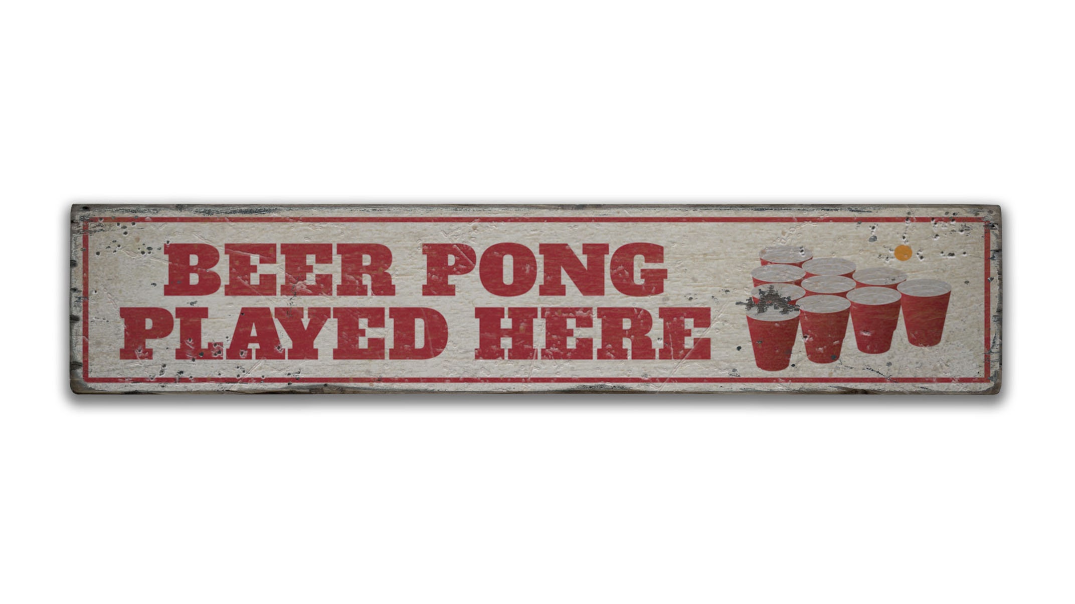 Beer Pong Here Sign, Beer Games Sign, Frat House Game Sign, College ...