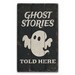 Ghost Stories Sign, Stories Told Here Sign, Wood Scary Sign, Wood ...