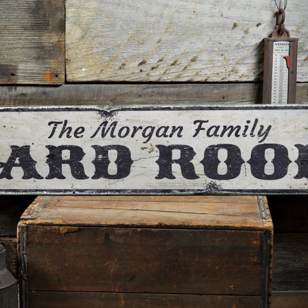 Card Room Sign - Etsy