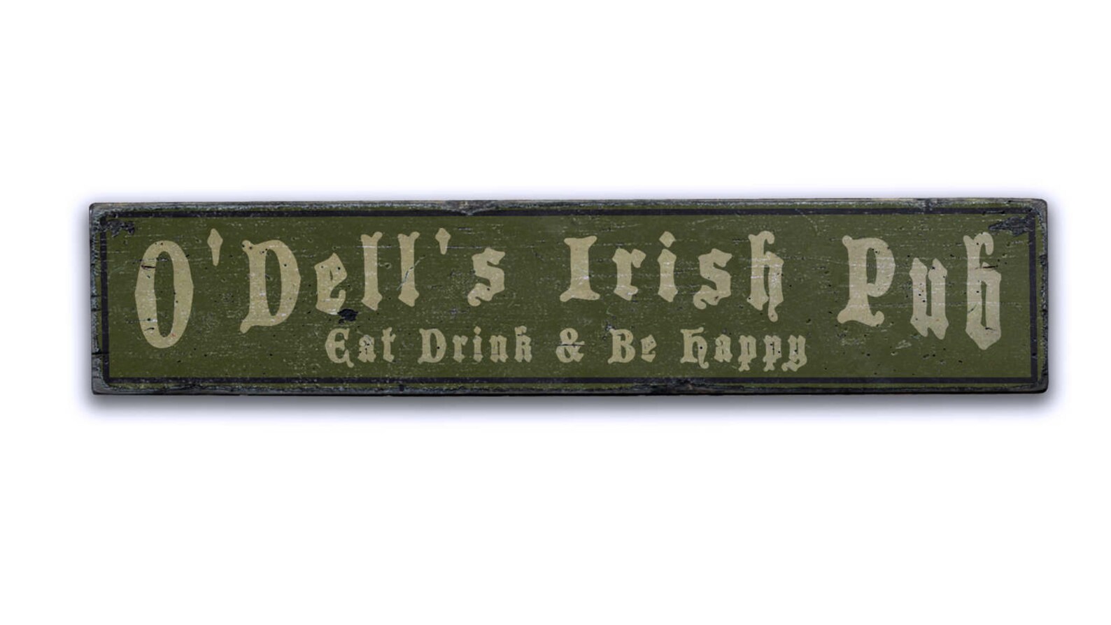 Irish Pub Sign Eat Drink Be Happy Irish Decor Irish Pub - Etsy